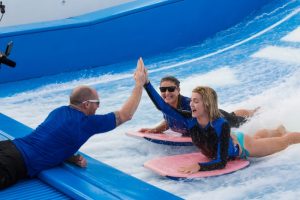 Surfing on the High Seas - FlowRider on a Cruise Ship