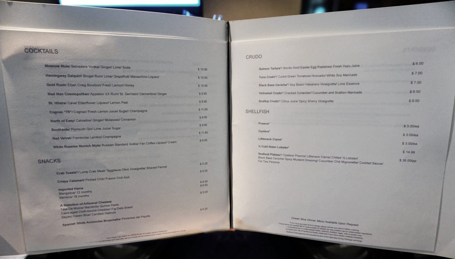 All About Norwegian's The Raw Bar - Cruise Spotlight