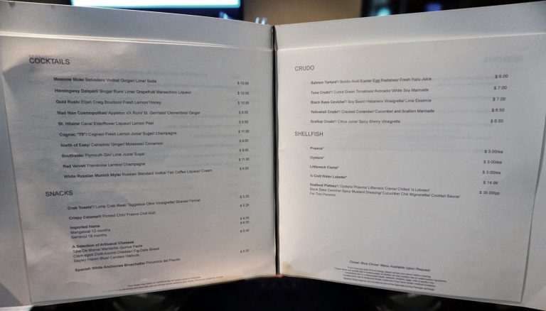 All About Norwegian's The Raw Bar - Cruise Spotlight