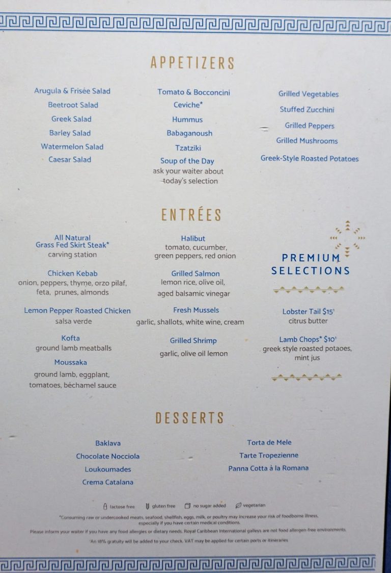 All About Royal Caribbean's Solarium Bistro - Cruise Spotlight