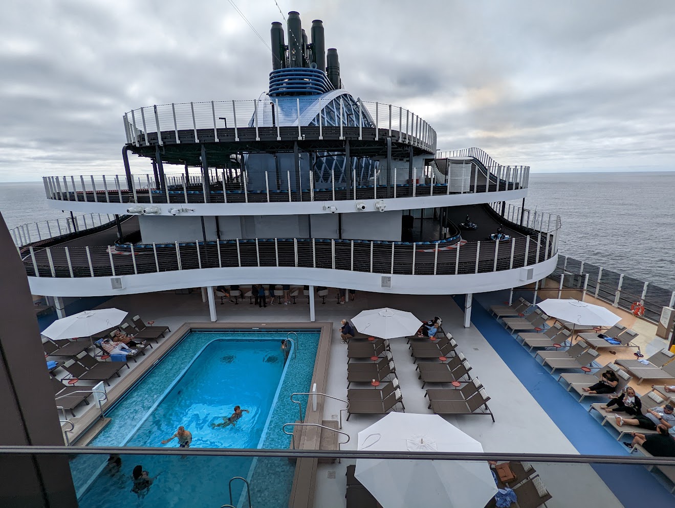 Zooming Around A Race Track on a Norwegian Cruise Ship - Cruise Spotlight