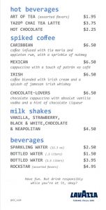 Carnival Cruise Line 2022 Drink Menus and Pricing - Cruise Spotlight