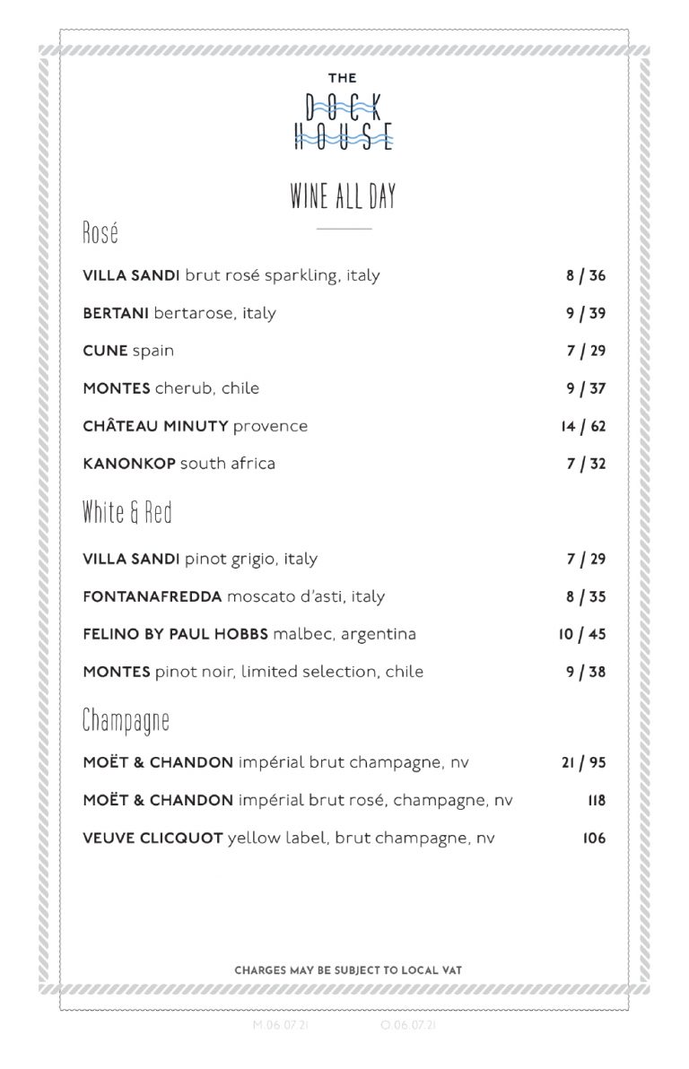 Virgin Voyages Restaurant and Bar Menus (with prices) - Cruise Spotlight