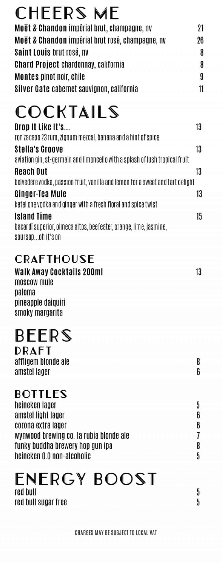Virgin Voyages Restaurant and Bar Menus (with prices) - Cruise Spotlight