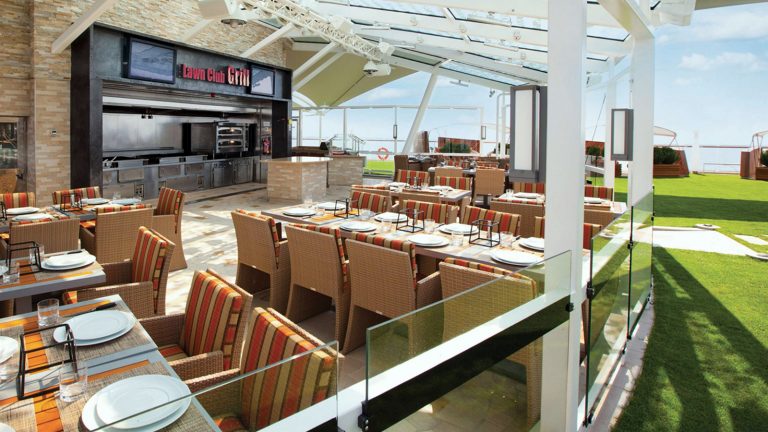 All About Celebrity's Lawn Club Grill - Cruise Spotlight