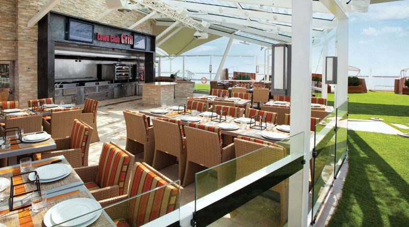 All About Celebrity's Lawn Club Grill - Cruise Spotlight