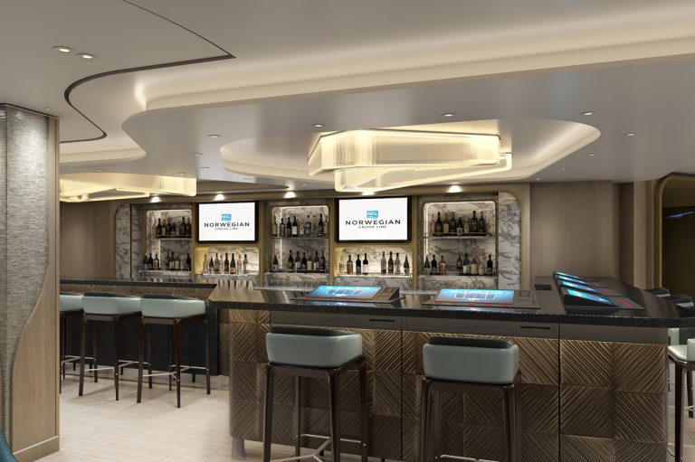 Norwegian Prima and Viva Atrium and Bars Detailed - Cruise Spotlight