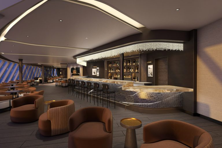 Norwegian Prima and Viva Atrium and Bars Detailed - Cruise Spotlight