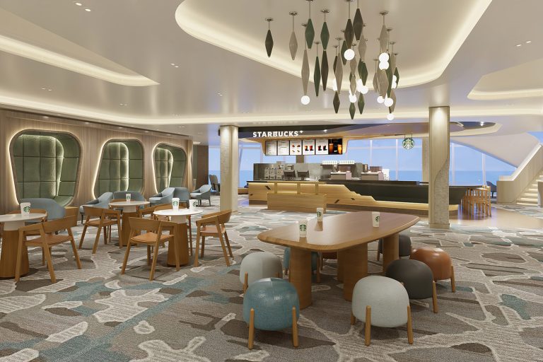 Norwegian Prima and Viva Atrium and Bars Detailed - Cruise Spotlight