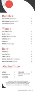 Virgin Voyages Restaurant and Bar Menus (with prices) - Cruise Spotlight