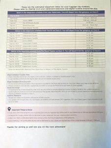 Ovation of the Seas – Cruise Blog - Day 8 - Back to Seattle - Cruise ...