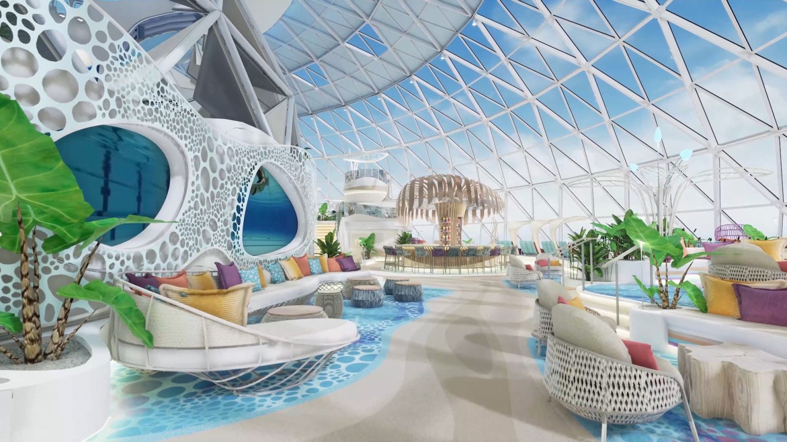 A Closer Look at Icon of the Seas' AquaDome - Cruise Spotlight