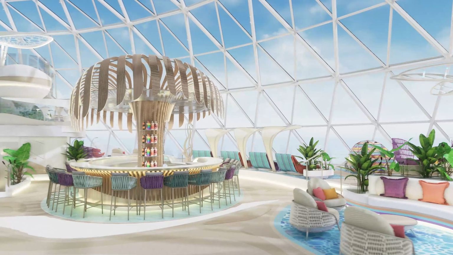 A Closer Look at Icon of the Seas' AquaDome - Cruise Spotlight
