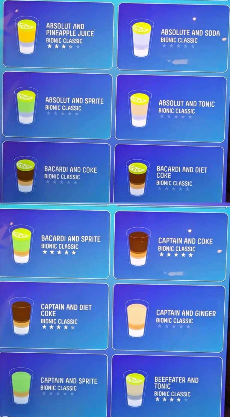 Get Cocktails Made by a Robot at the Bionic Bar - Cruise Spotlight
