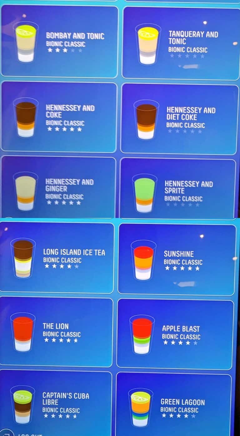 Get Cocktails Made by a Robot at the Bionic Bar - Cruise Spotlight