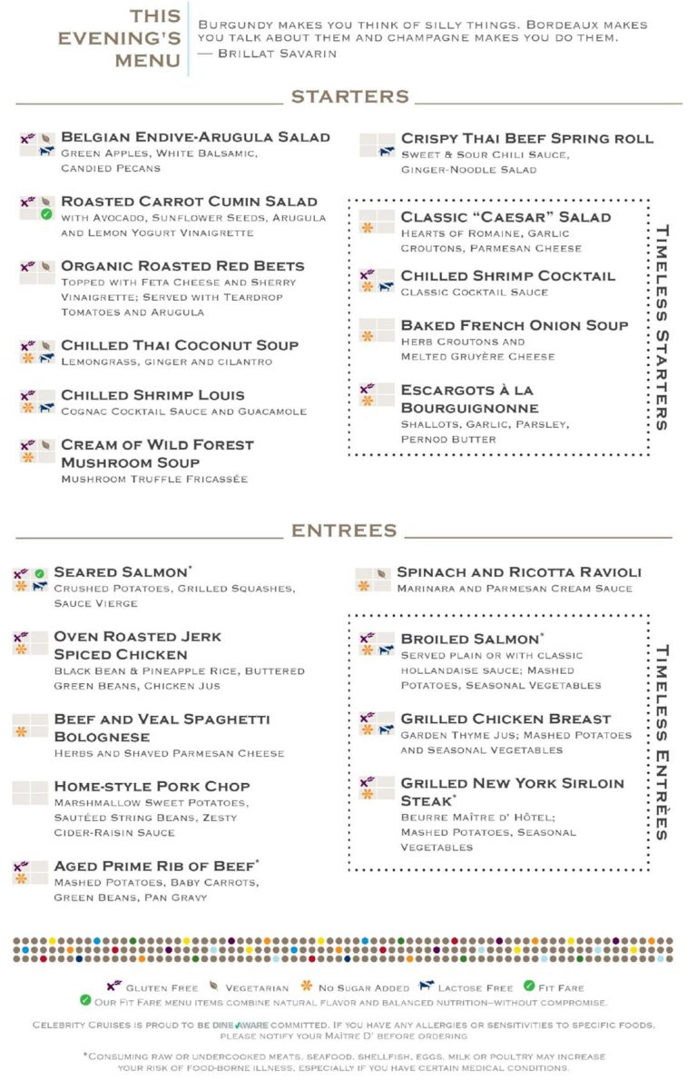 All About Celebrity's Main Dining Room - Cruise Spotlight