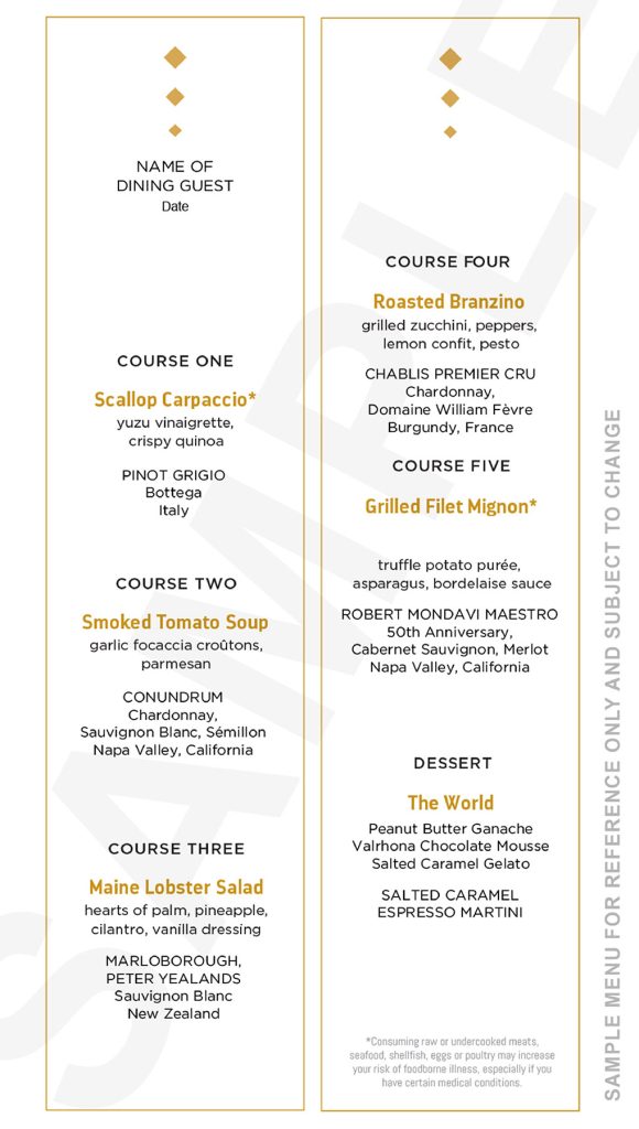 All About Royal Caribbean's Chef's Table - Cruise Spotlight