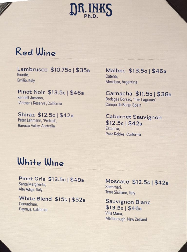 Carnival Jubilee Bars (With Menus and Prices) - Cruise Spotlight