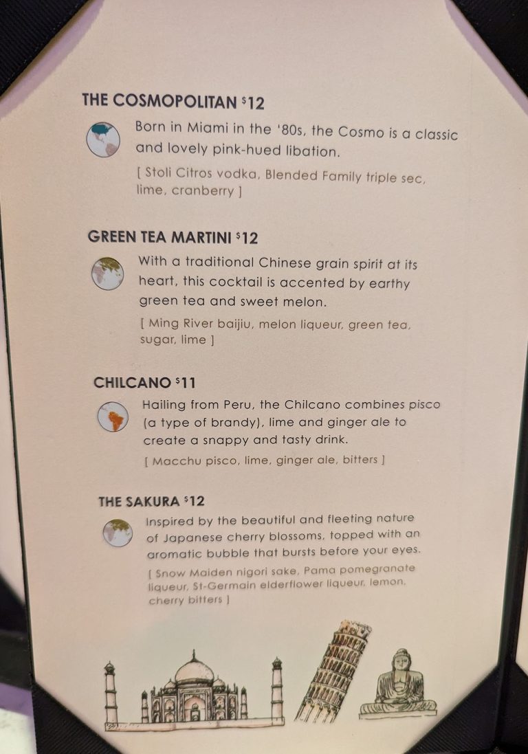 Carnival Celebration Bars (With Menus and Prices) - Cruise Spotlight