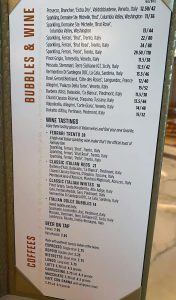 Carnival Firenze Bars (With Menus and Prices) - Cruise Spotlight