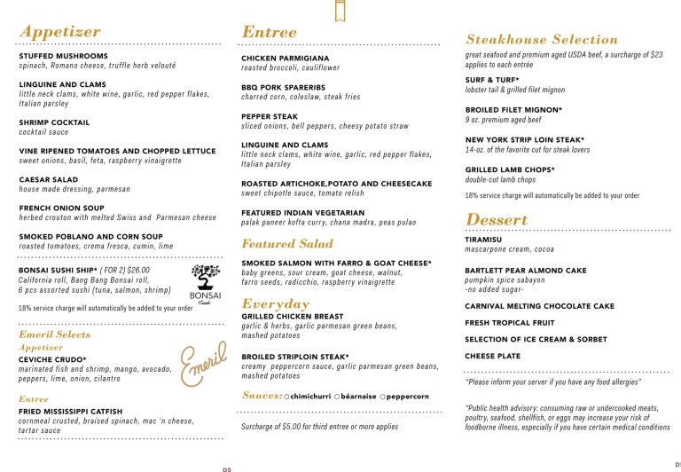 Carnival's New Dining Room Menus Officially Rolling Out - Cruise Spotlight