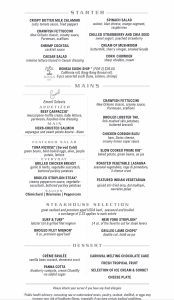 Carnival's New Dining Room Menus Officially Rolling Out - Cruise Spotlight