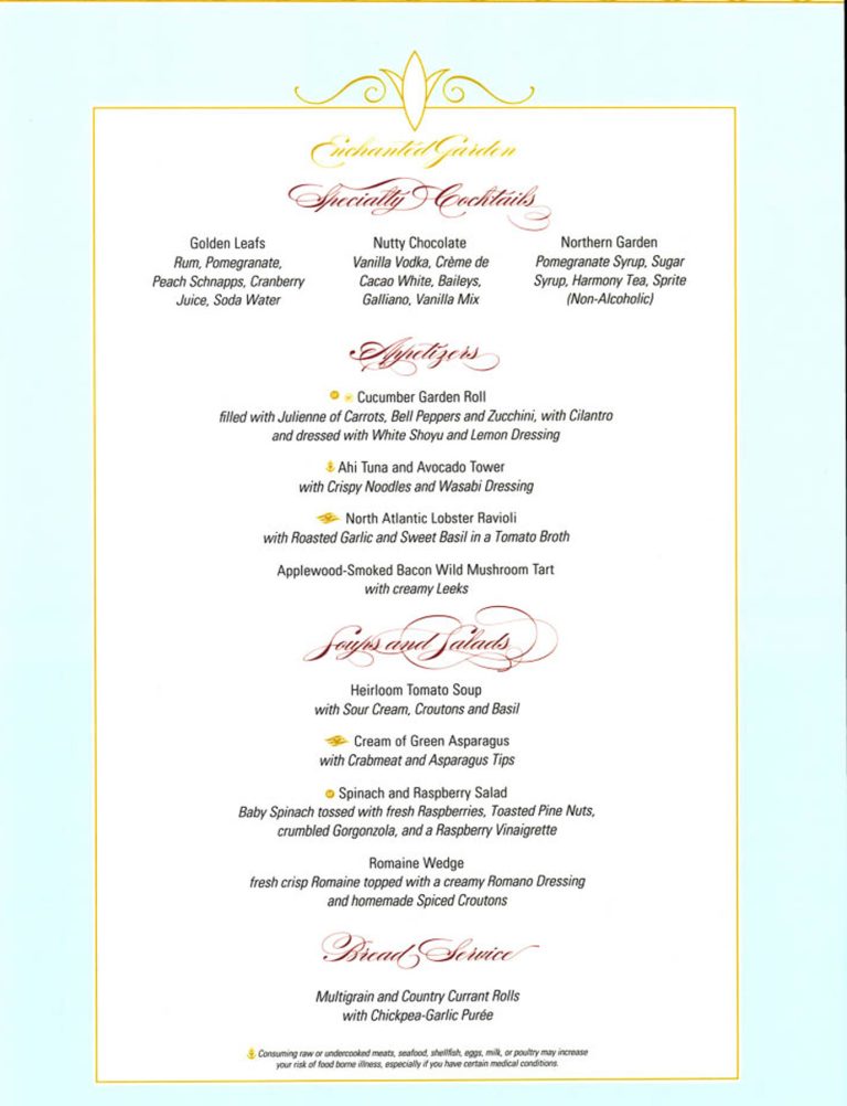 All About Disney's Enchanted Garden - Cruise Spotlight