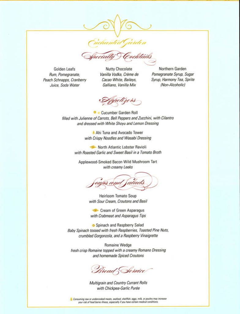 All About Disney's Enchanted Garden - Cruise Spotlight