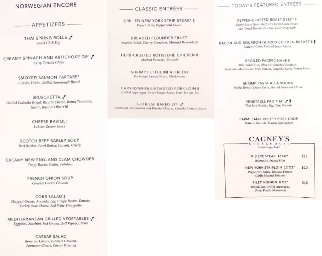 All About Norwegian's Main Dining Room - Cruise Spotlight