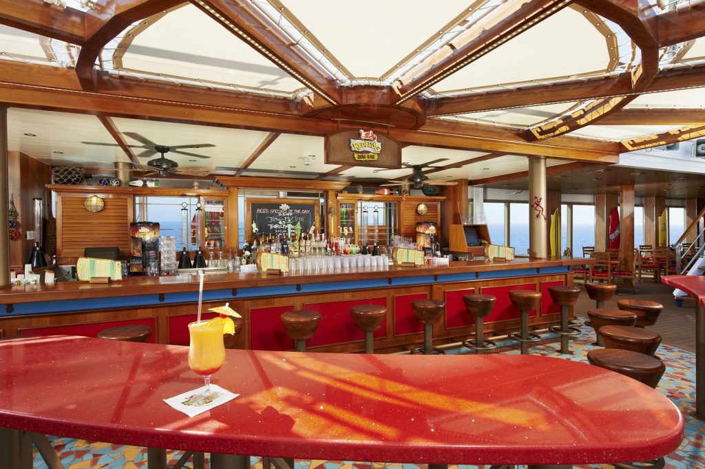 Carnival Glory Bars (With Menus and Prices) - Cruise Spotlight