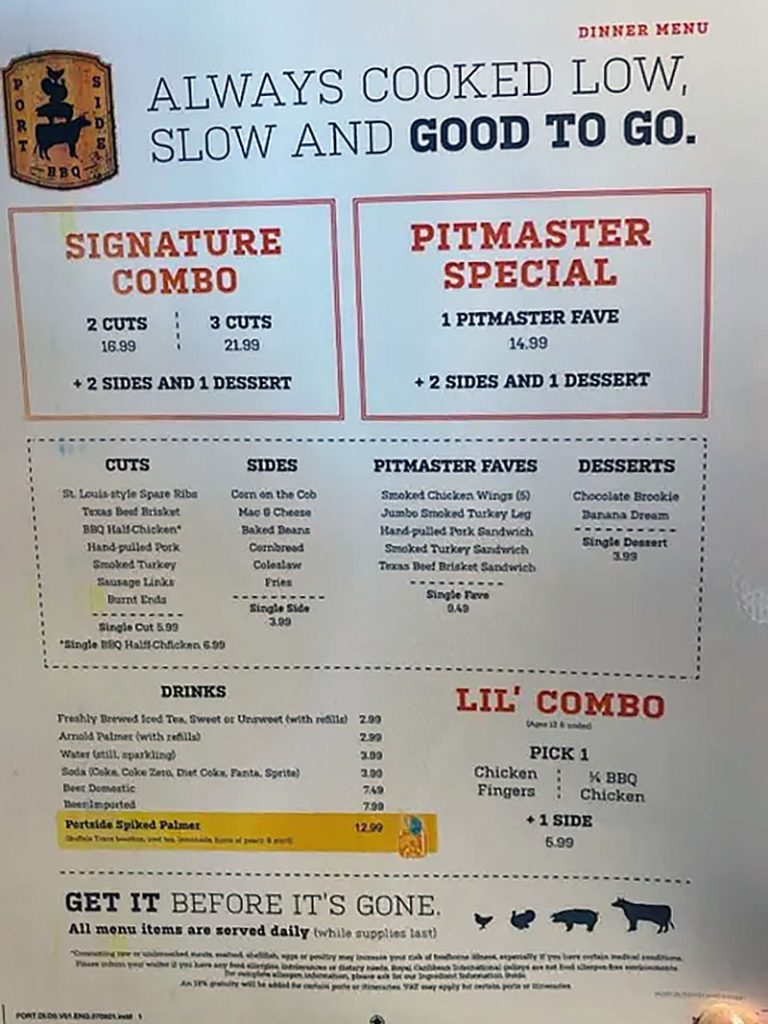 All About Royal Caribbean's Portside BBQ - Cruise Spotlight