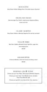 Carnival Horizon Bars (With Menus and Prices) - Cruise Spotlight