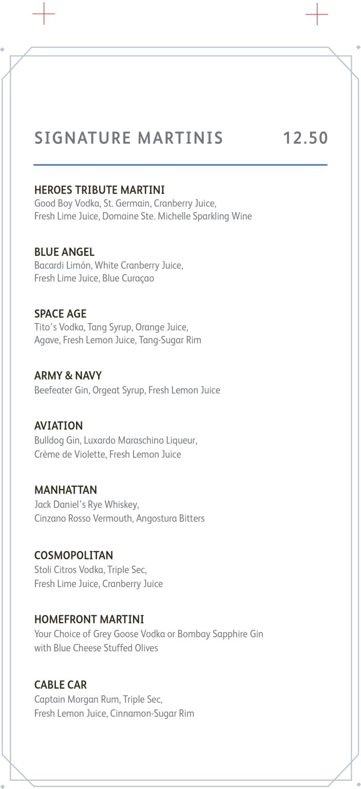 Carnival Firenze Bars (With Menus and Prices) - Cruise Spotlight