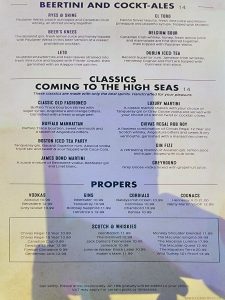 Royal Caribbean Odyssey of the Seas Bars (With Menus and Prices ...