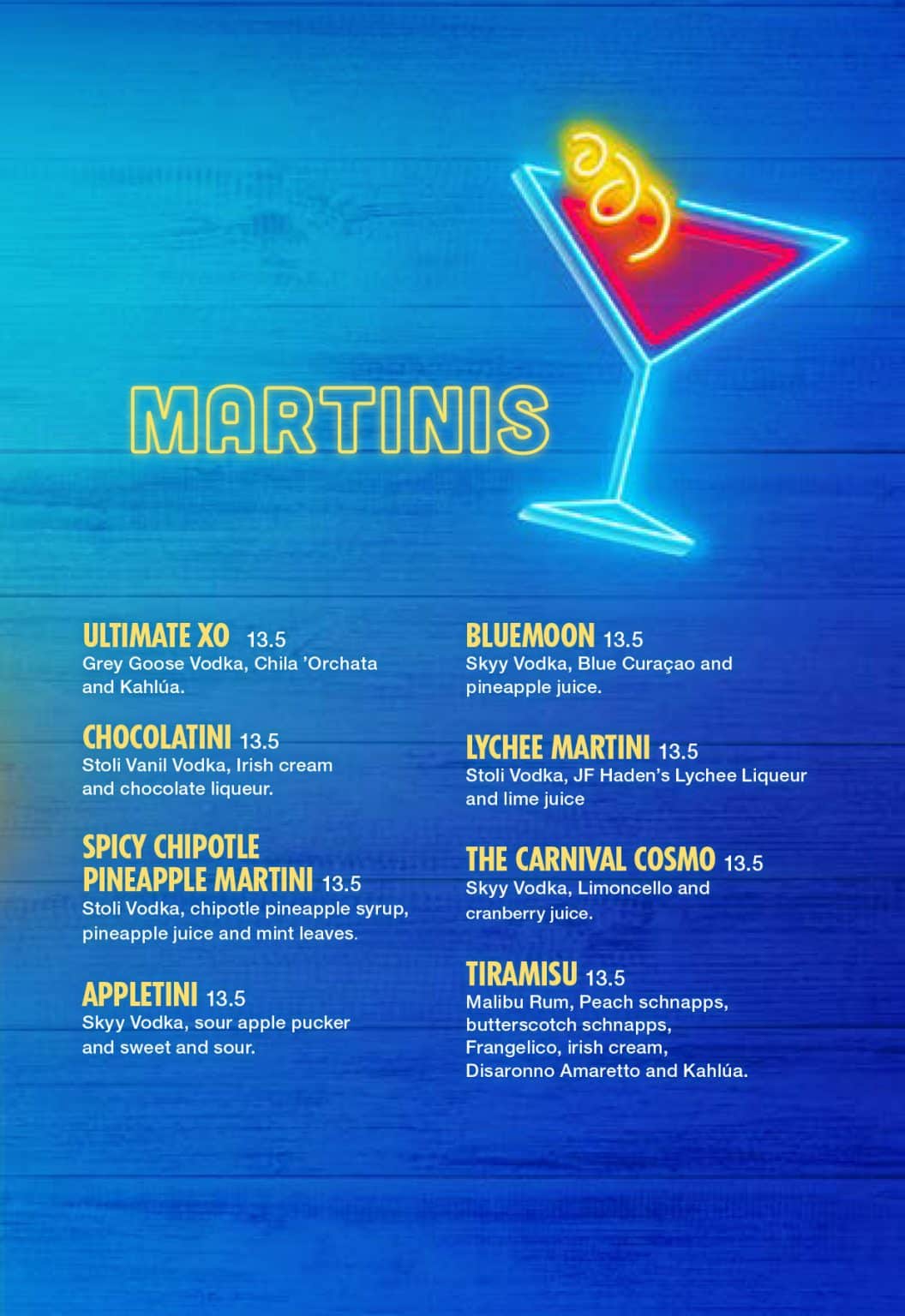Carnival Drink Menus and Pricing (2024) - Cruise Spotlight