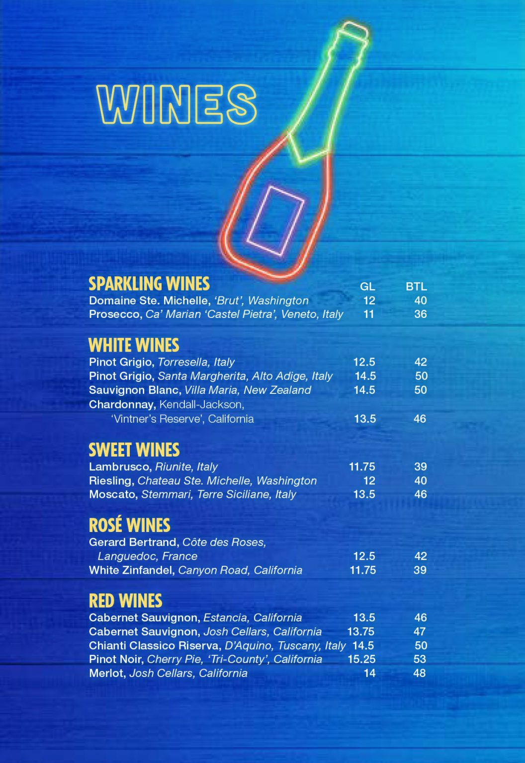 Carnival Drink Menus and Pricing (2024) - Cruise Spotlight
