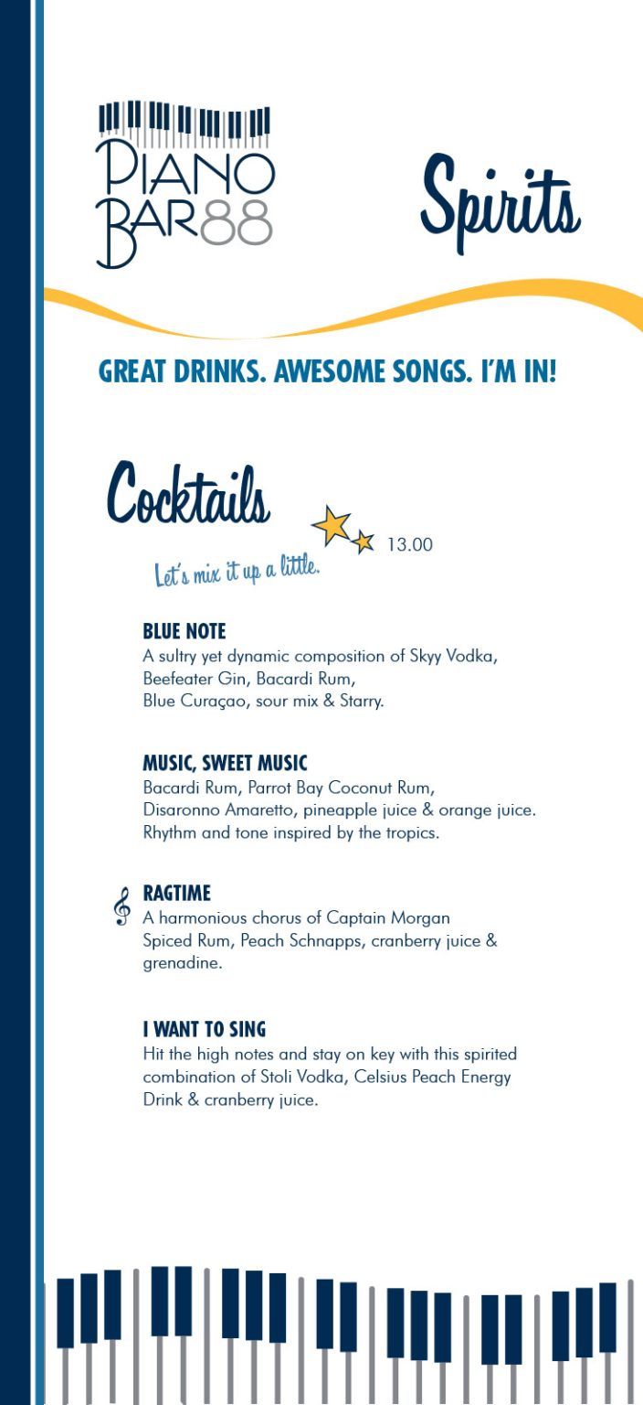 Carnival Breeze Bars (With Menus and Prices) - Cruise Spotlight