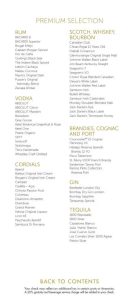 Norwegian Getaway Bars (With Menus and Prices) - Cruise Spotlight