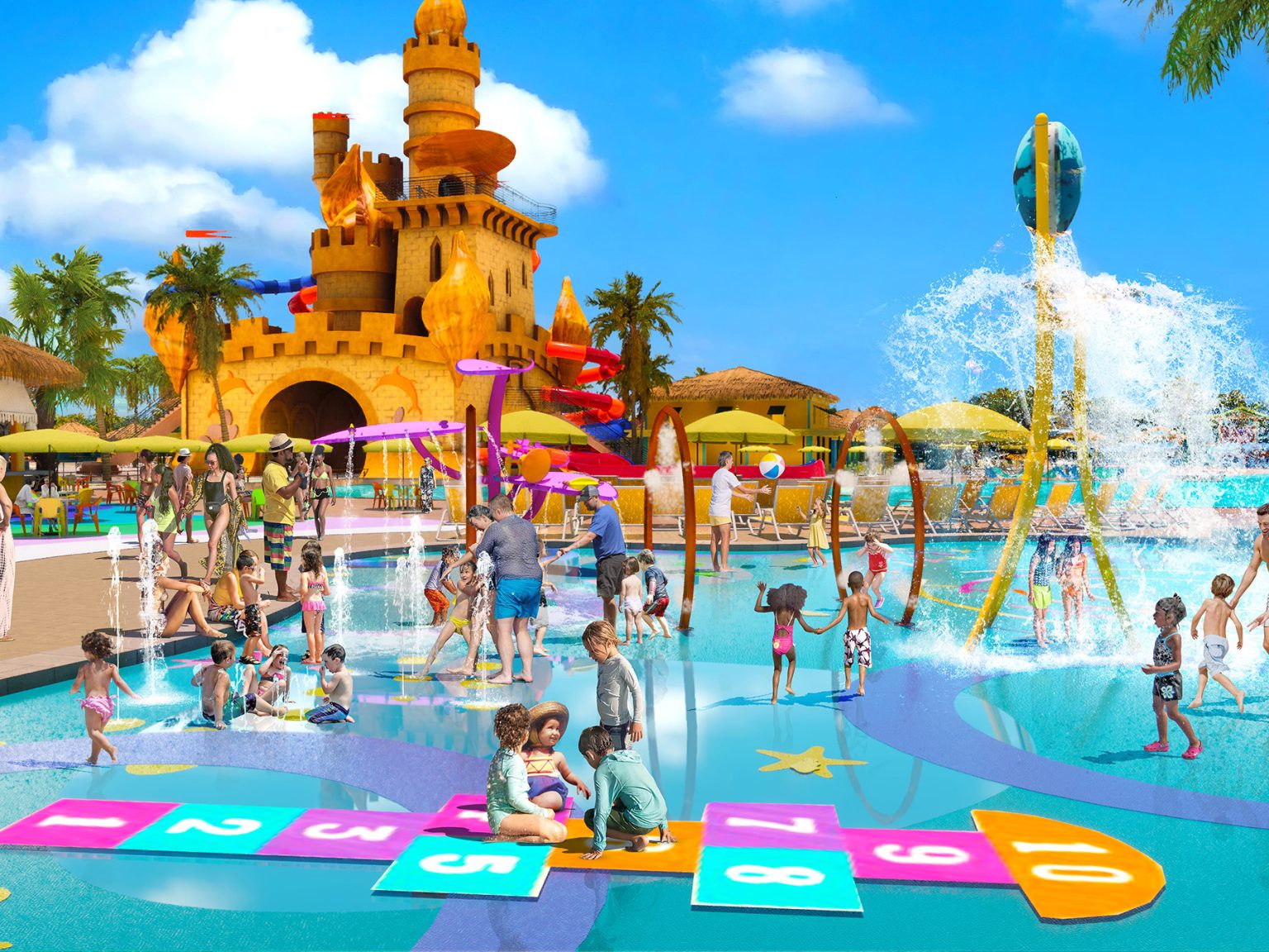 A Look At The Kids' Area at Celebration Key: Starfish Lagoon - Cruise ...
