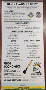 Carnival Splendor Bars (With Menus and Prices) - Cruise Spotlight