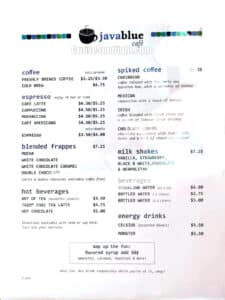 Carnival Firenze Bars (With Menus and Prices) - Cruise Spotlight