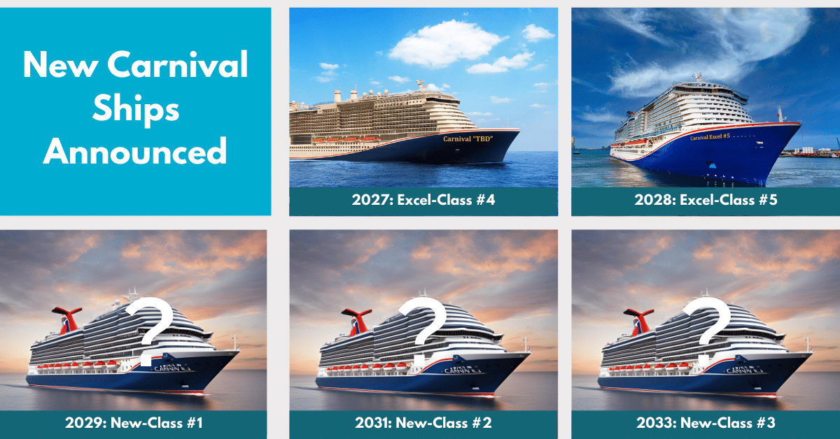 Carnival to Introduce a New Class of Ship With Three on Order - Cruise ...