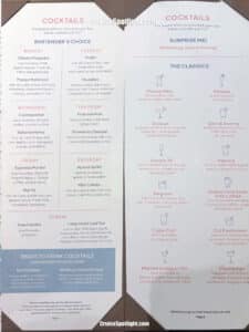 Norwegian Epic Bars (With Menus and Prices) - Cruise Spotlight