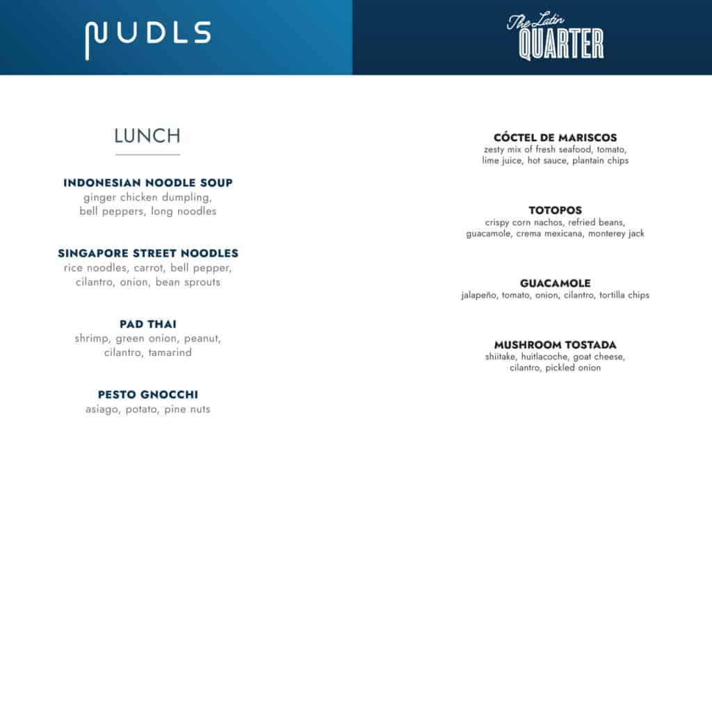 All About Norwegian's Indulge Food Hall - Cruise Spotlight