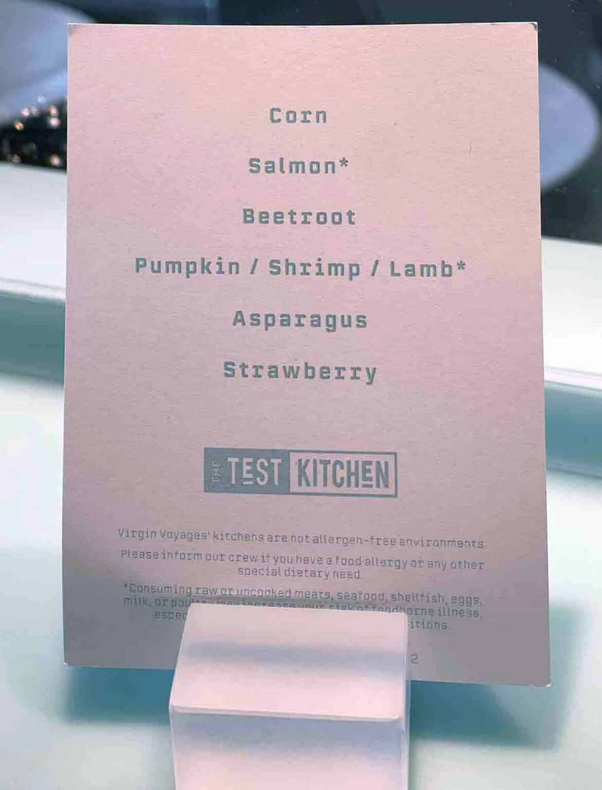 All About Virgin Voyages' The Test Kitchen - Cruise Spotlight