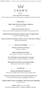 All About Princess Cruises' Crown Grill - Cruise Spotlight