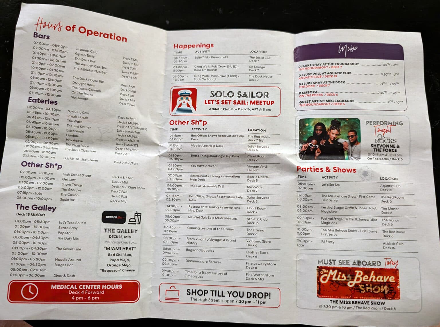 Virgin Voyages - Valiant Lady - Cruise Blog - Day 1 - Miami - Cruise ...