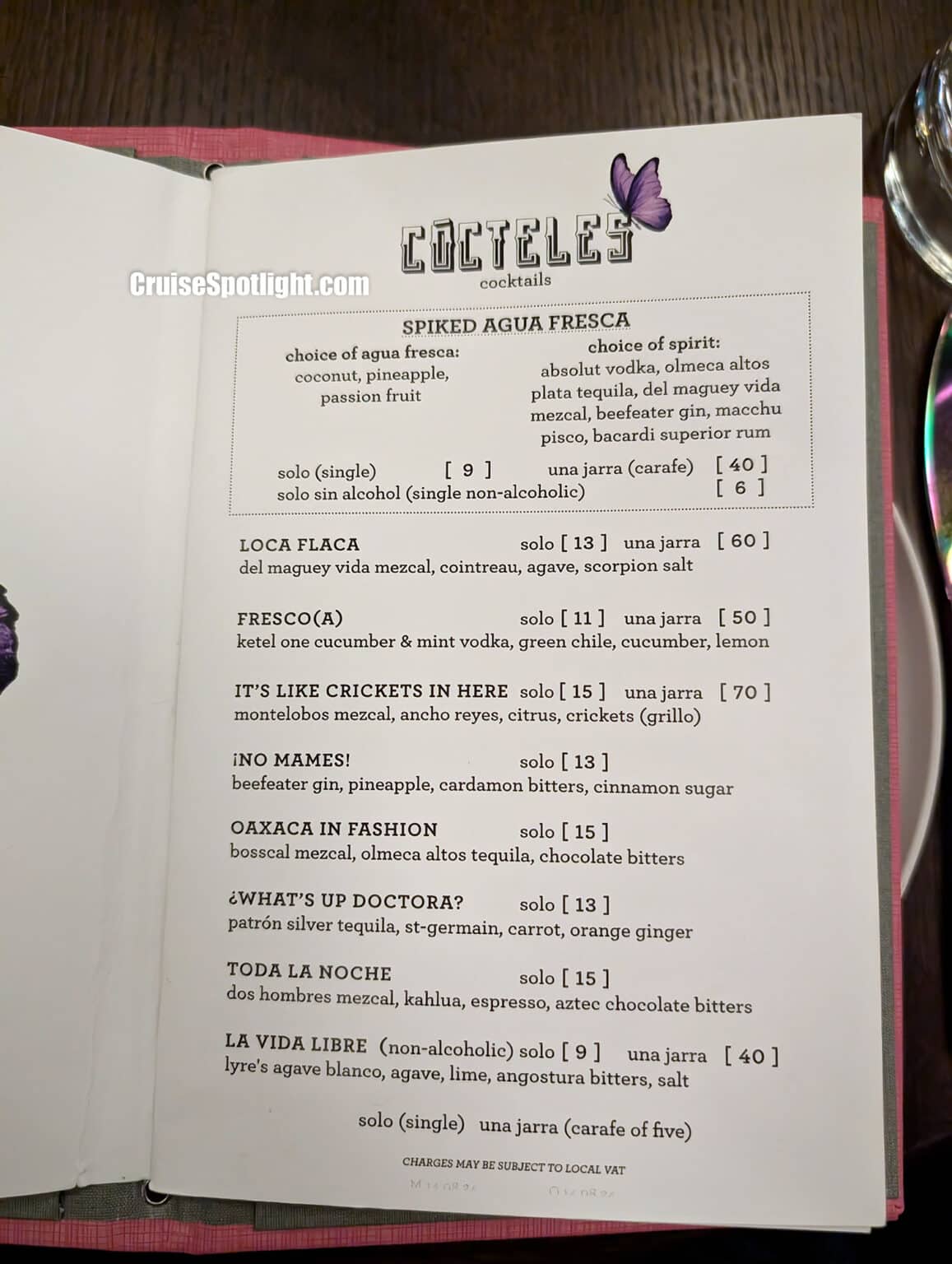 Virgin Voyages Valiant Lady Bars (With Menus and Prices) - Cruise Spotlight