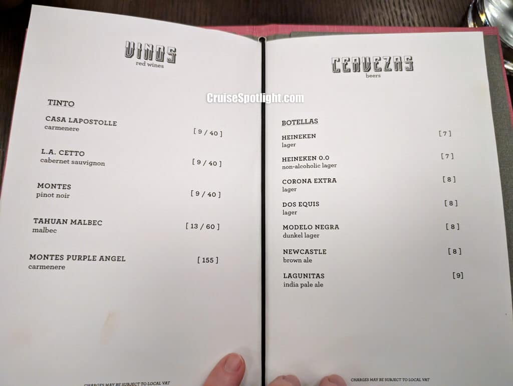 Virgin Voyages Brilliant Lady Bars (With Menus and Prices) - Cruise ...