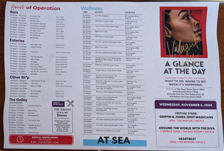 Virgin Voyages Valiant Lady – Cruise Blog – Day 4 – Sea Day - Cruise ...